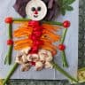 Easy Veggie Skeleton Tray: Cute Platter For Halloween Party