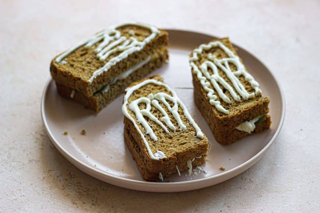 Easy Halloween Sandwich Recipe: Spooky RIP Tombstones