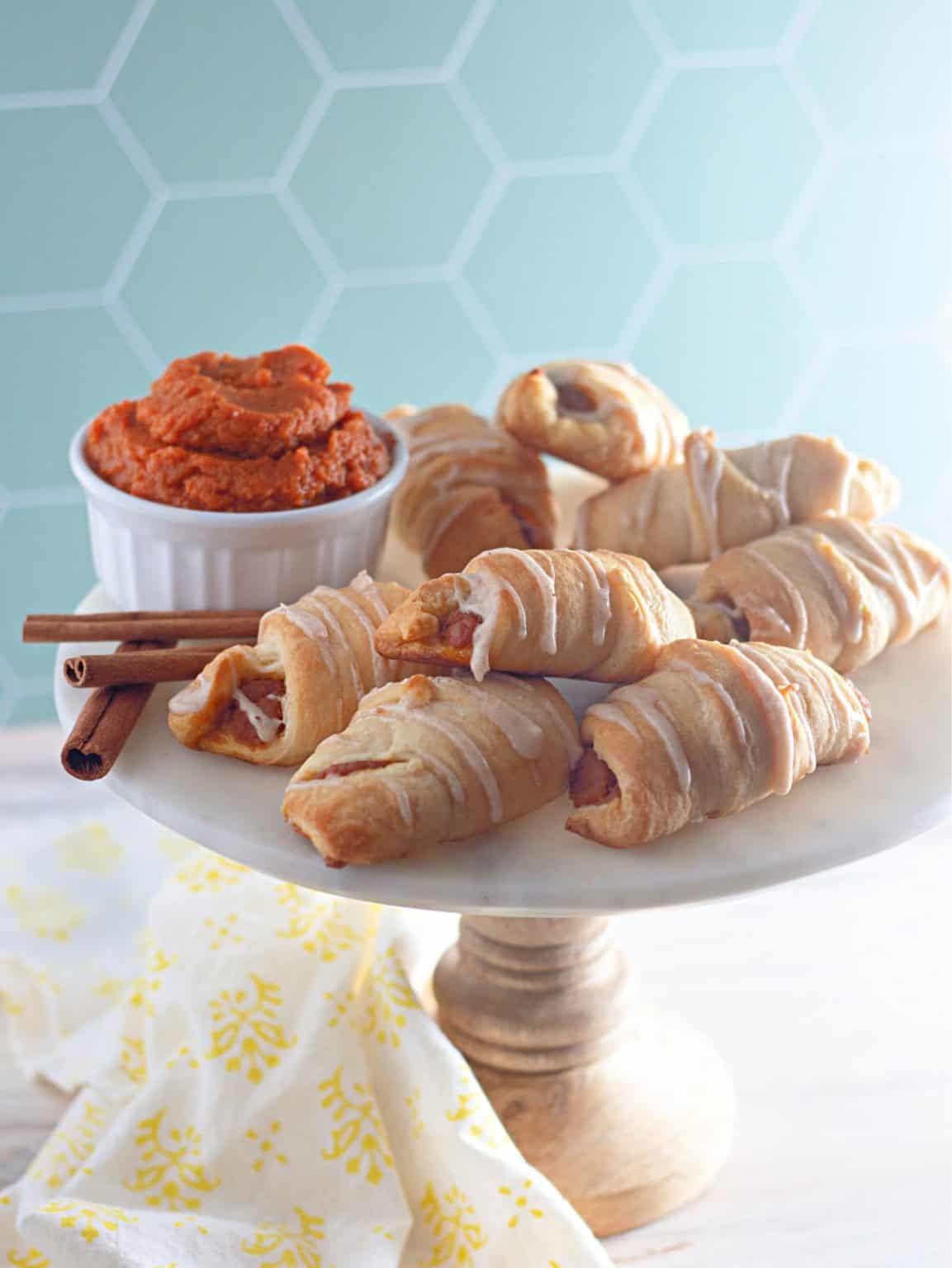 Mini Pumpkin Croissants: Easy Crescent Rolls Recipe