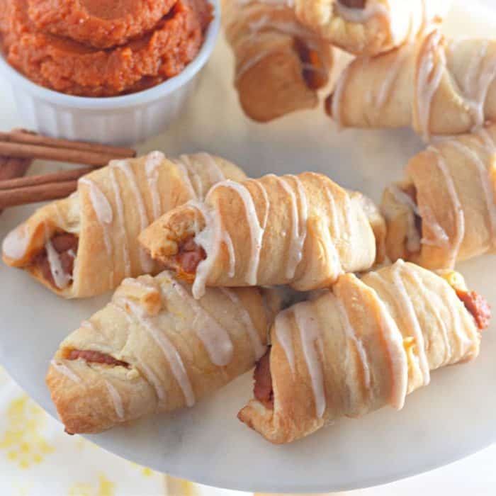 Mini Pumpkin Croissants: Easy Crescent Rolls Recipe