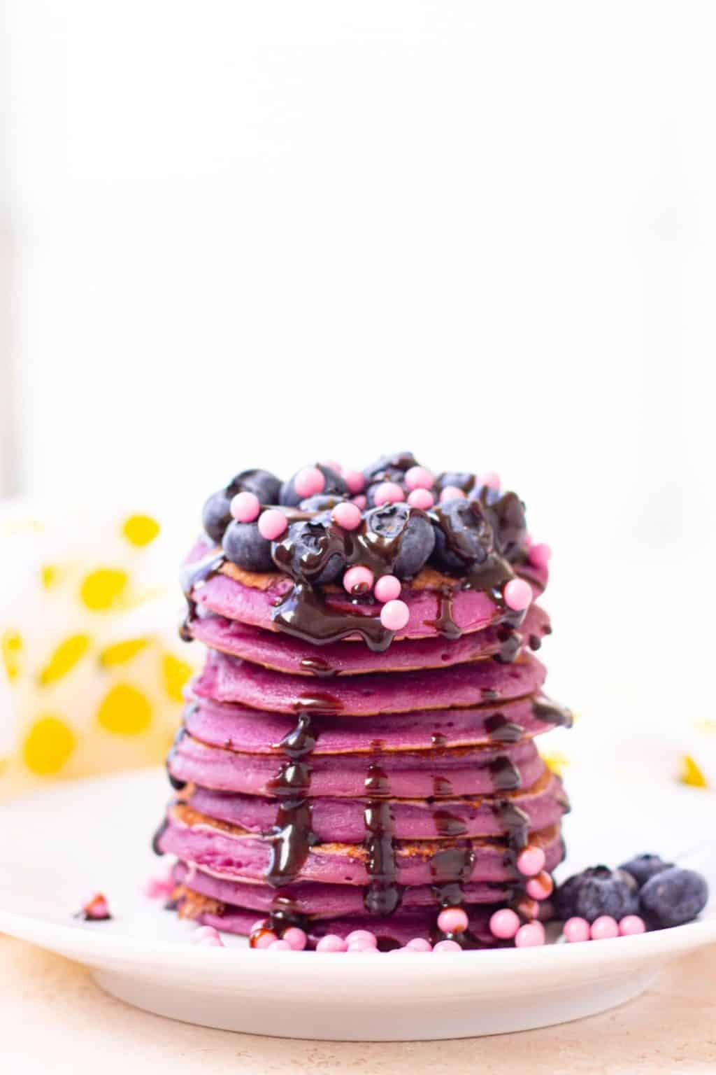Easy Purple Pancakes: Filipino Ube Powder Recipe