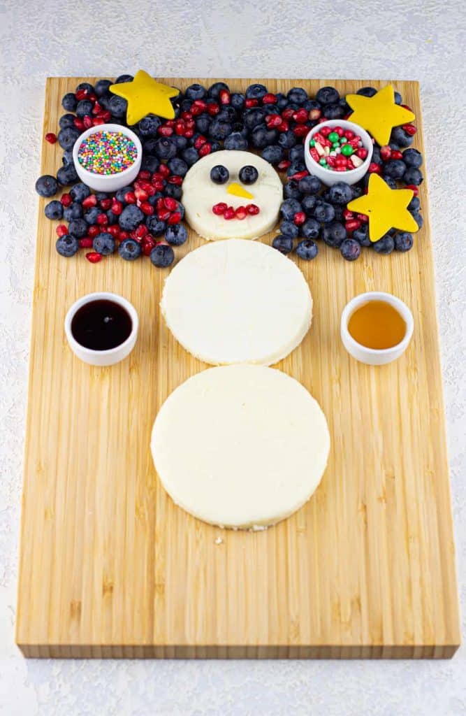 Snowman Cheese Board: A Festive Holiday Arrangement