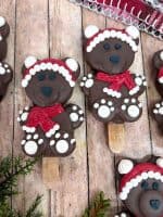 Christmas Oreo Pops: Easy Chocolate Covered Teddy Bears