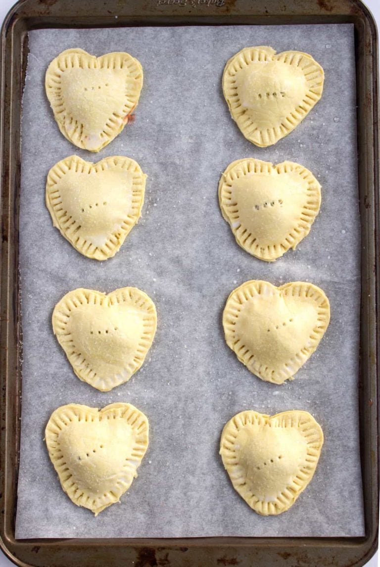 Heart-Shaped Cherry Hand Pies That Scream Love