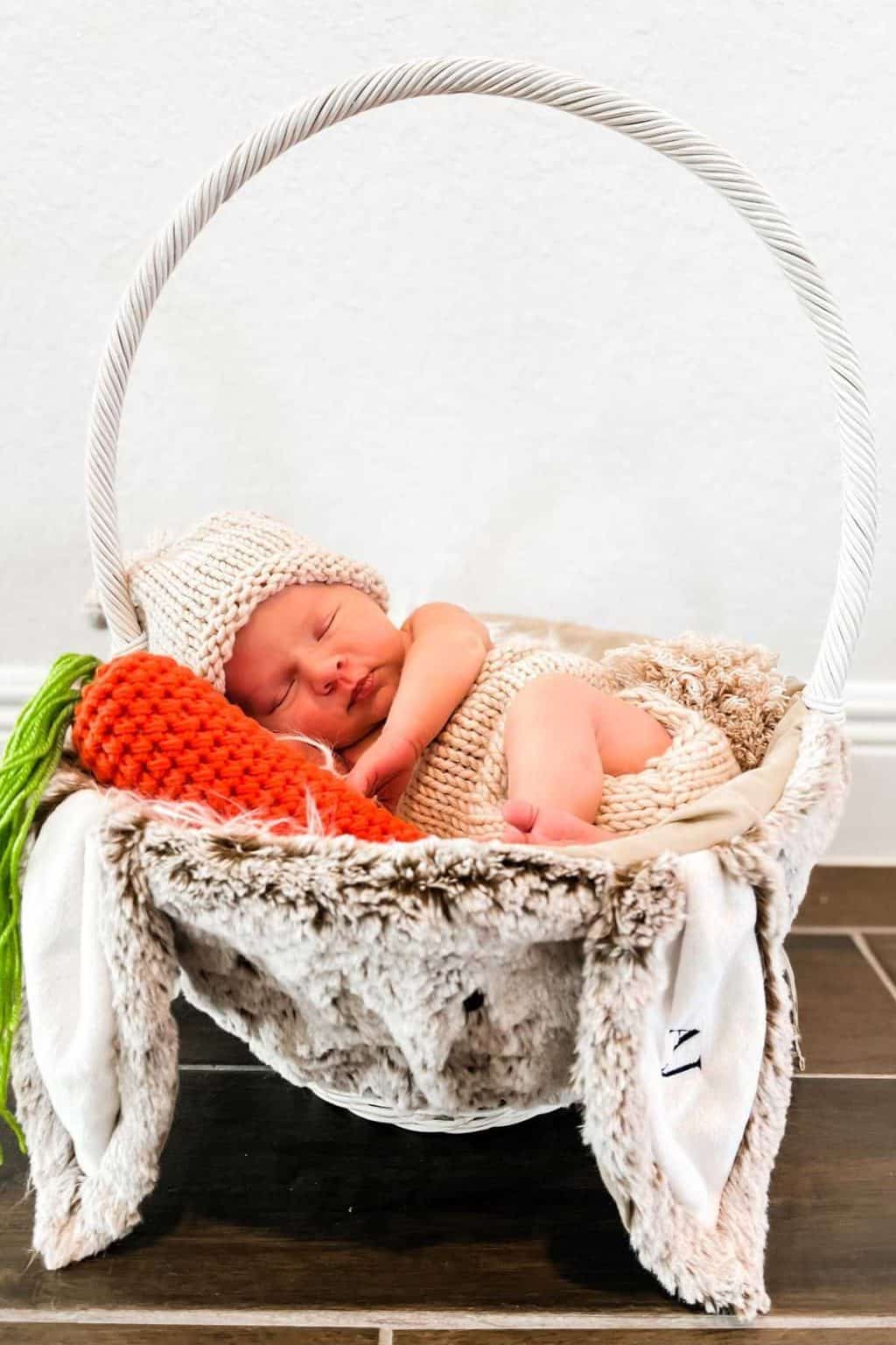 Adorable Baby Easter Photoshoot Ideas for Cute DIY Pictures