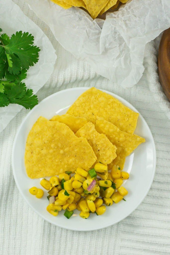 Easy Chipotle Copycat Corn Salsa