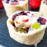 Easy Fruit Pinwheels with Cream Cheese and Berries