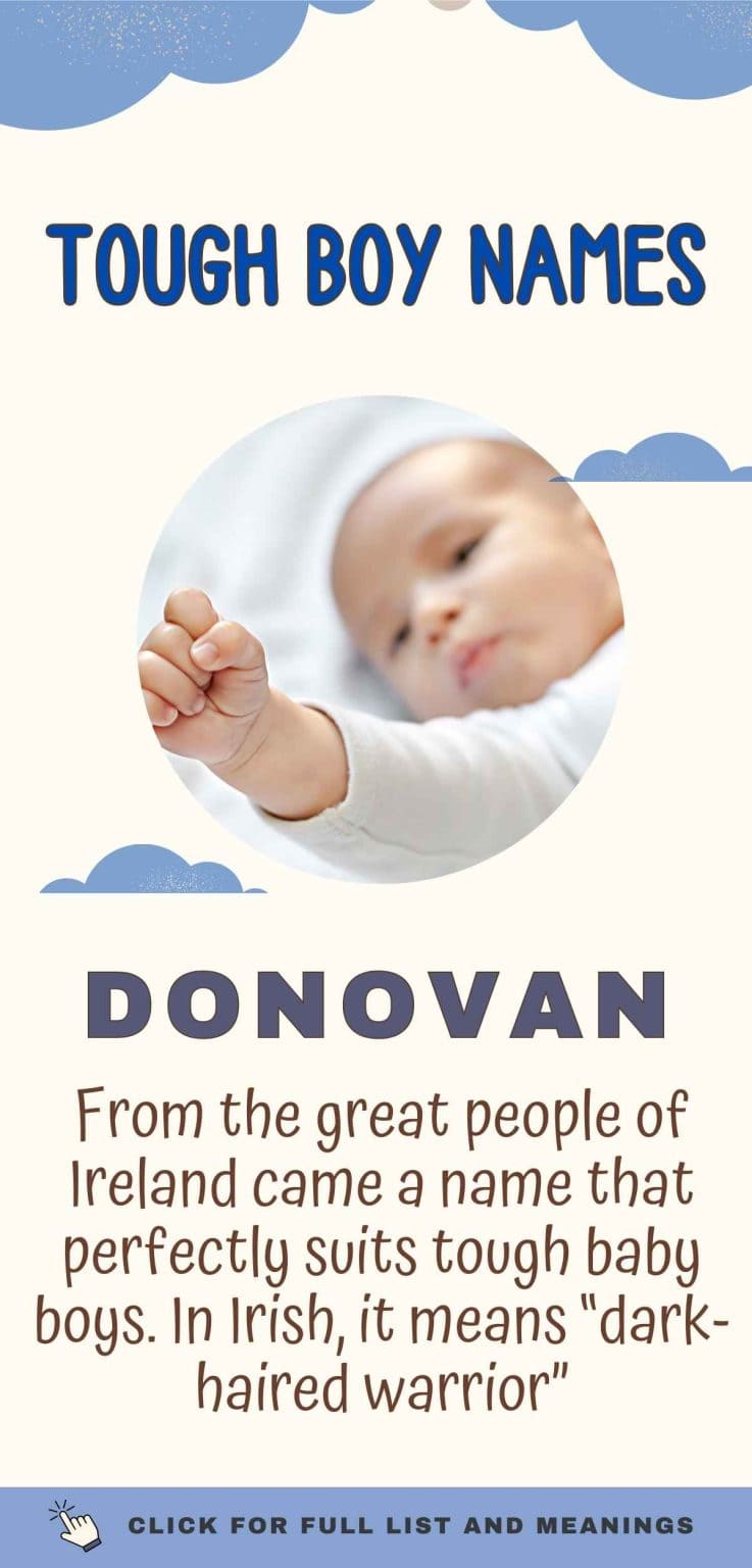 60+ Tough Baby Boy Names For Your Little Strong Champion