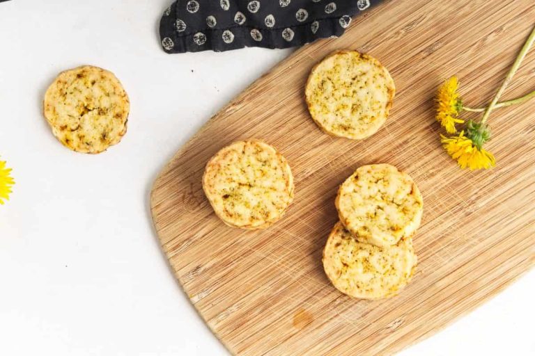 These Easy Dandelion Shortbread Cookies Are a Springtime Must!