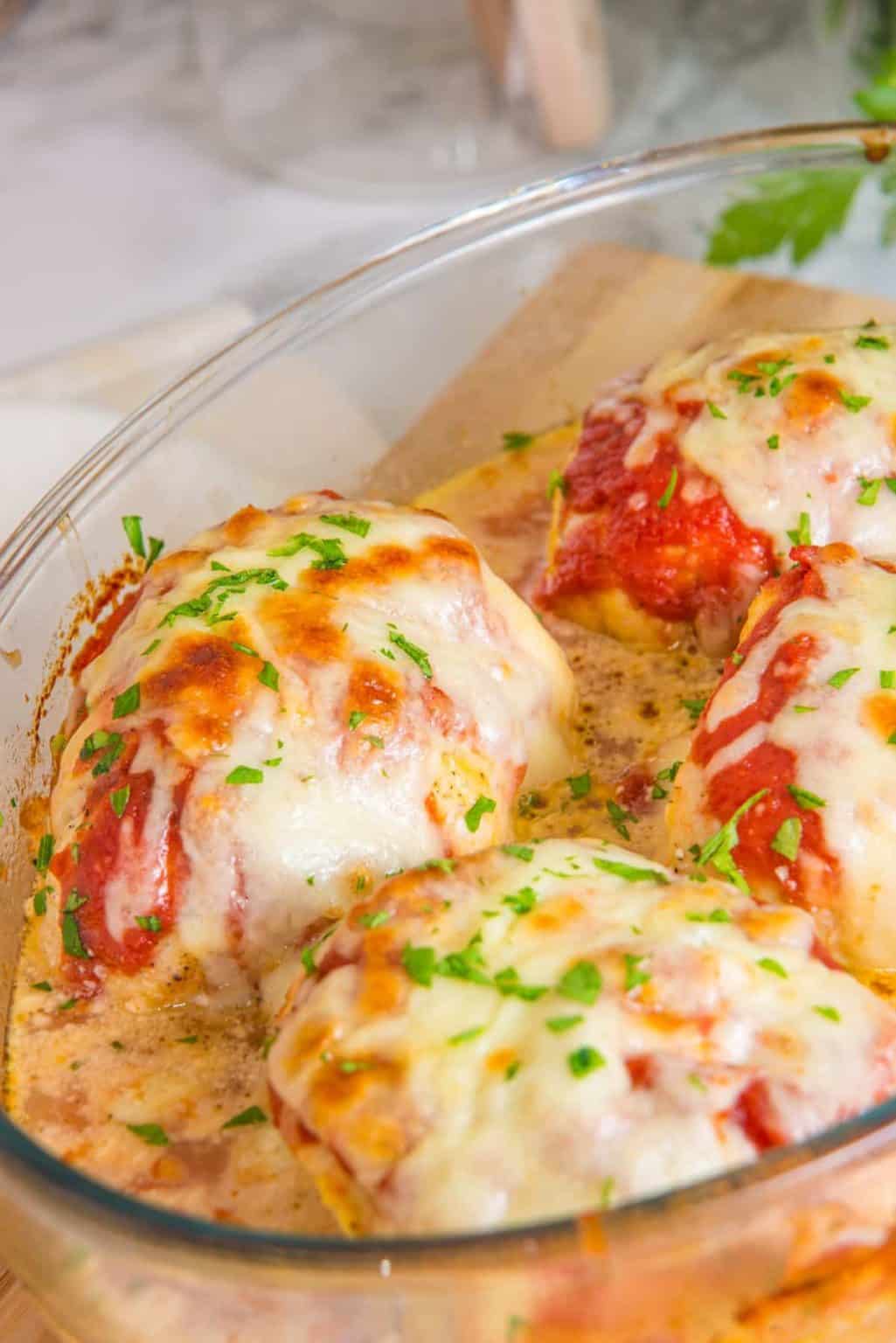 Easy Ham and Cheese Chicken Roll Ups For Dinner