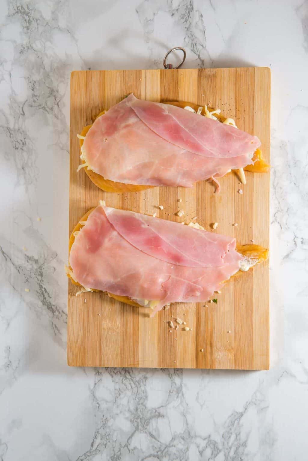 Easy Ham and Cheese Chicken Roll Ups For Dinner