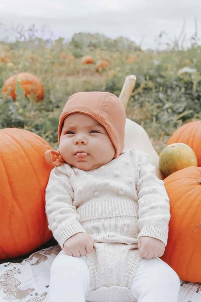 Pumpkins, Leaves & Tiny Feet: Fall Newborn Photoshoot Ideas You'll Love!