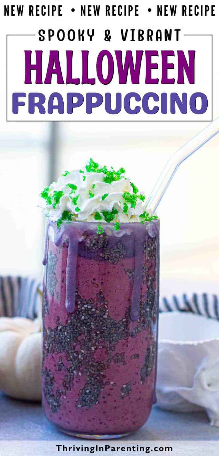 Enjoy A Spooky Sip With Witch’s Brew Frappuccino (Starbucks Copycat)