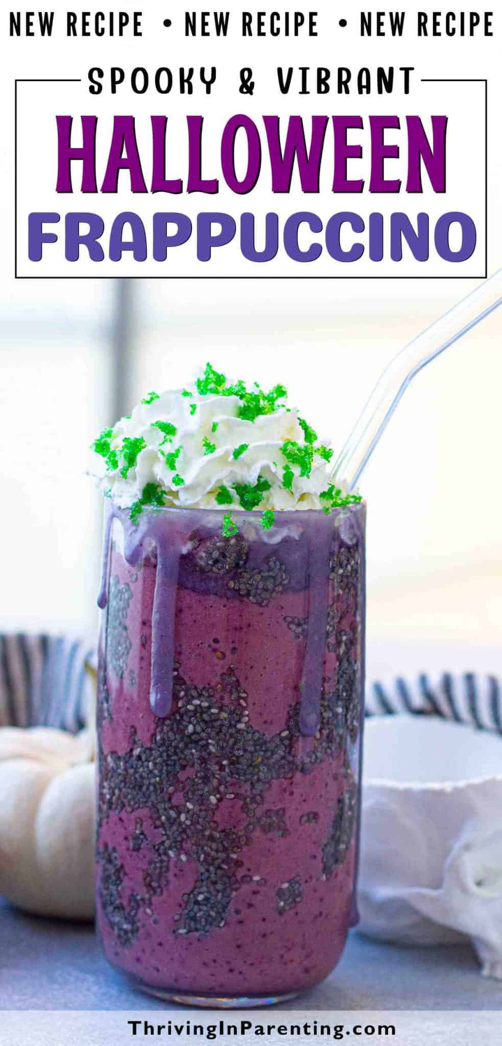 Enjoy A Spooky Sip With Witch’s Brew Frappuccino (Starbucks Copycat)