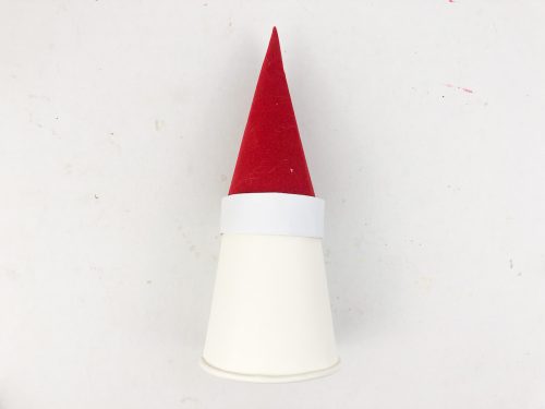 Create An Adorable Paper Cup Santa Craft for Christmas!