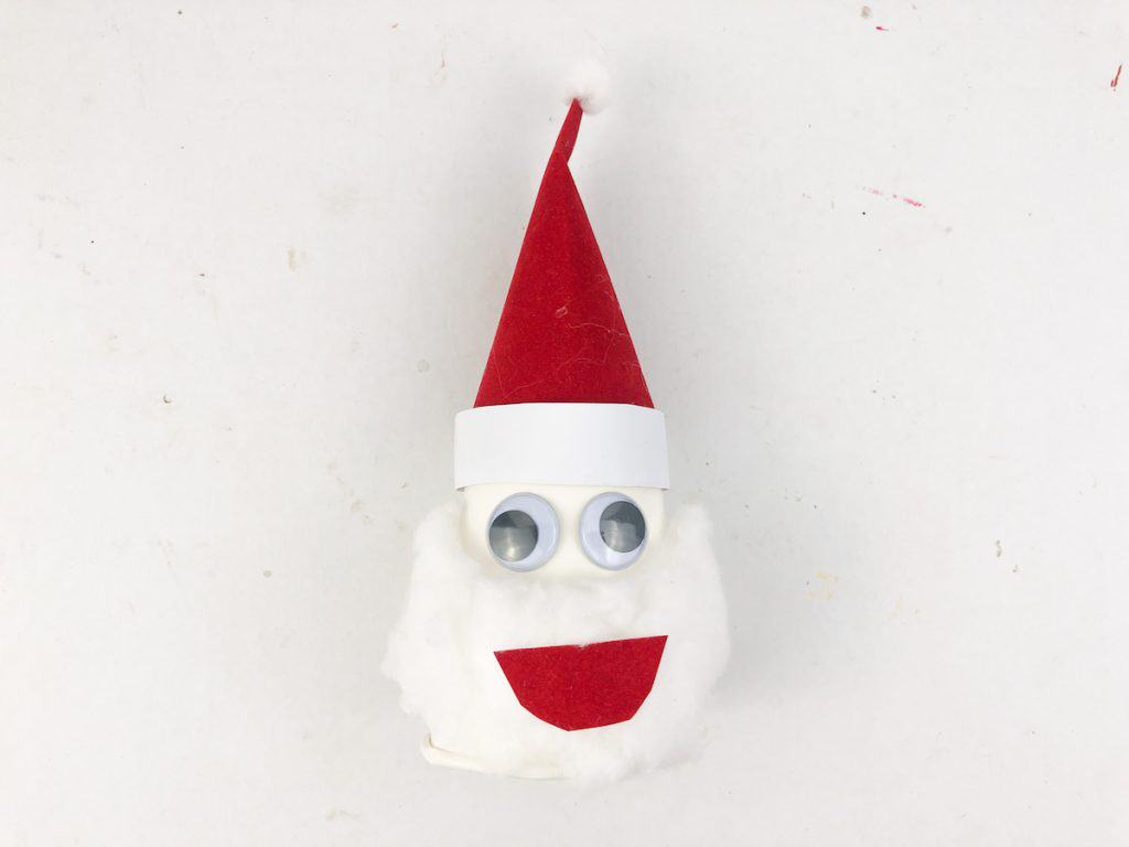 Create An Adorable Paper Cup Santa Craft for Christmas!