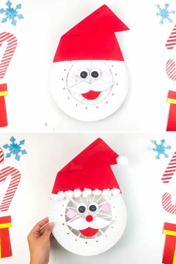 30+ Santa Crafts for Kids to Get Festive and Creative this Holiay Season!