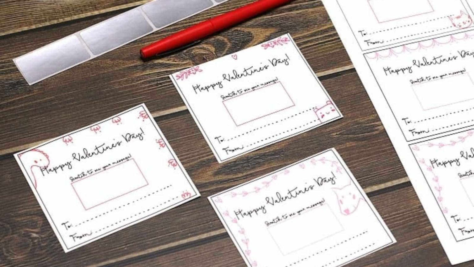 21 Valentine’s Card Ideas That Make Kids Excited to Share the Love