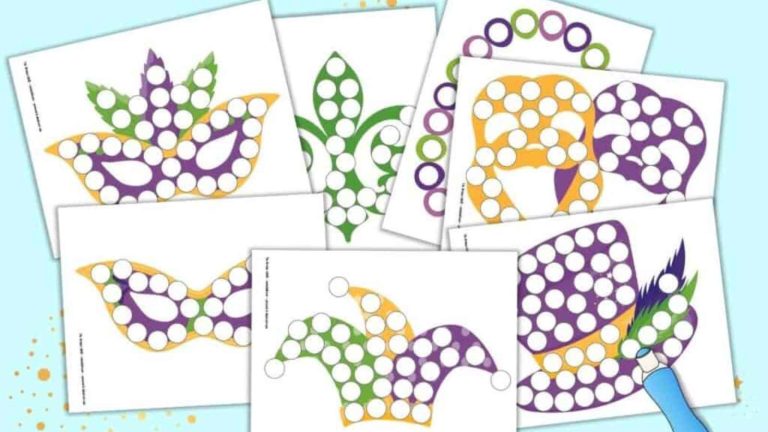 15 Easy Mardi Gras Crafts To Add Color to Your Celebration