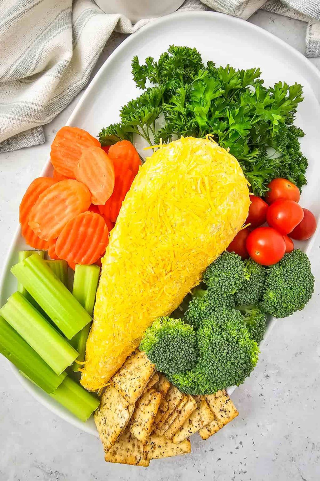The Cutest Easter Appetizer Ever? Try This Carrot Cheese Ball!