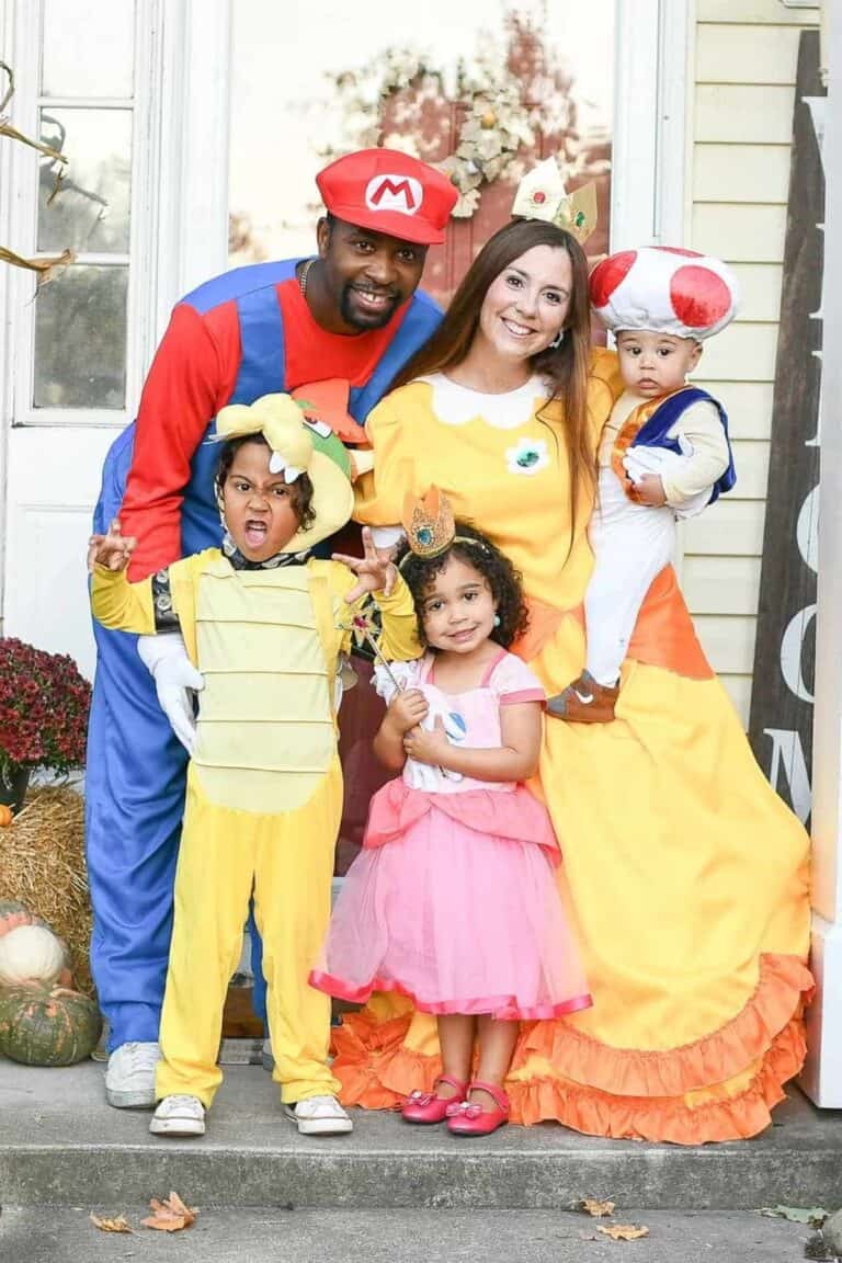 No One Left Out! Creative Halloween Costumes for Families of 5