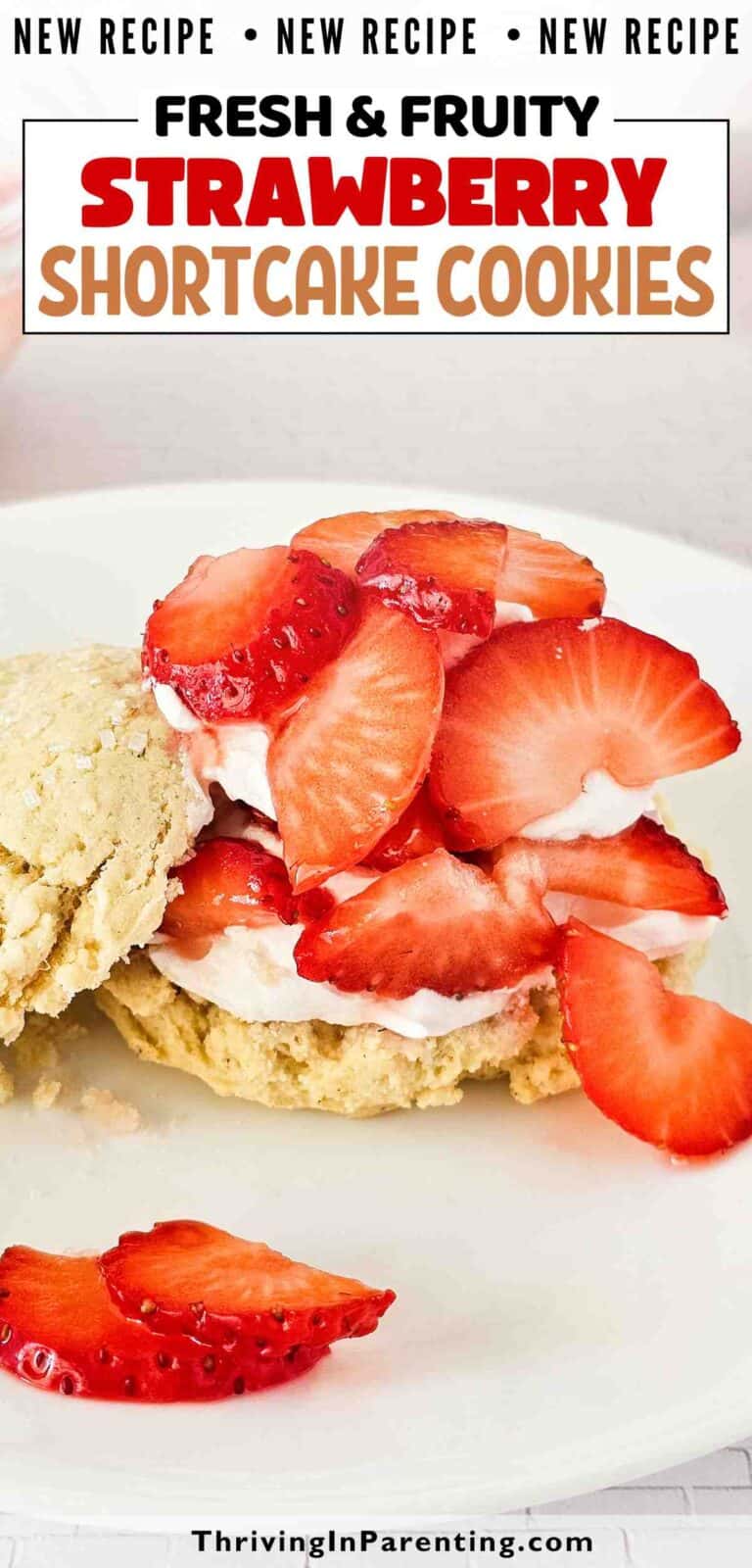 Quick And Easy Strawberry Shortcake Cookies You’ll Want to Make on Repeat