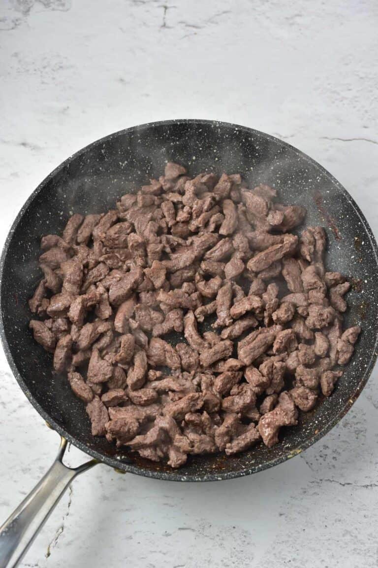 Venison Stroganoff with Creamy Mushroom Sauce