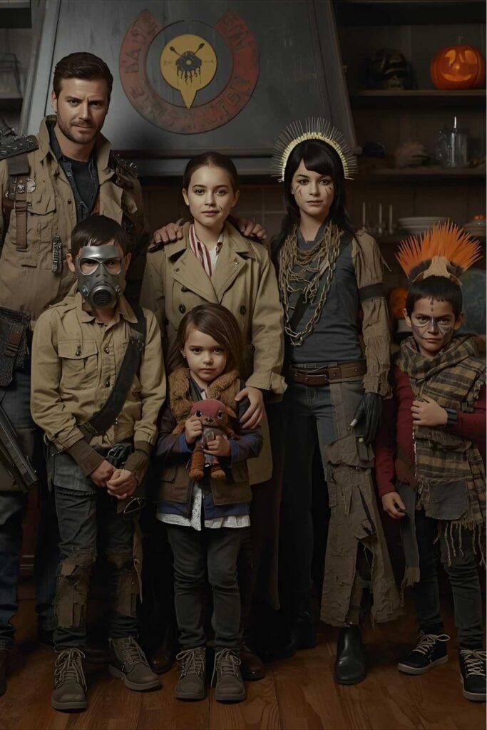 35 Halloween Costumes for Families of Six That Nail the Group Look