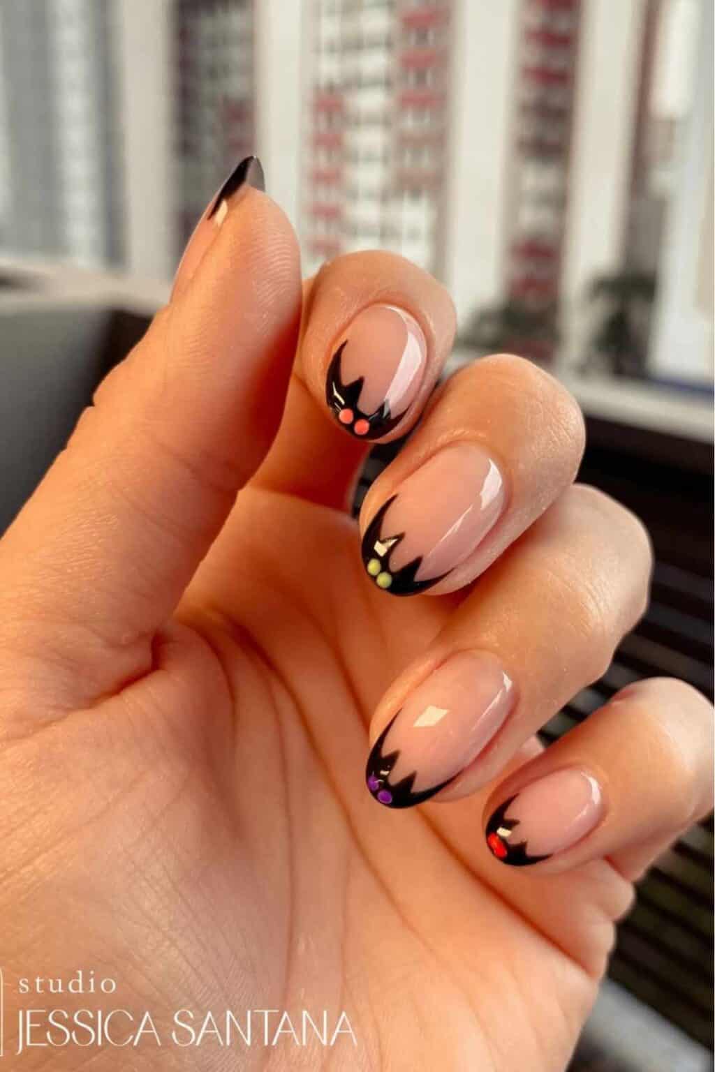 35 Hauntingly Cool Halloween Bat Nails You'll Want to Try