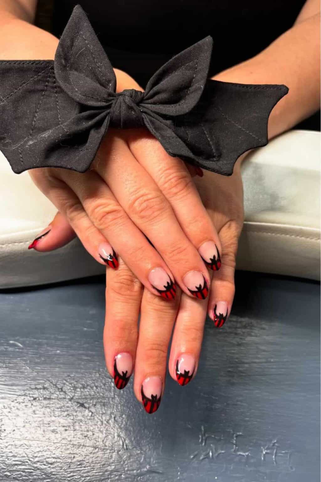 35 Hauntingly Cool Halloween Bat Nails You'll Want to Try