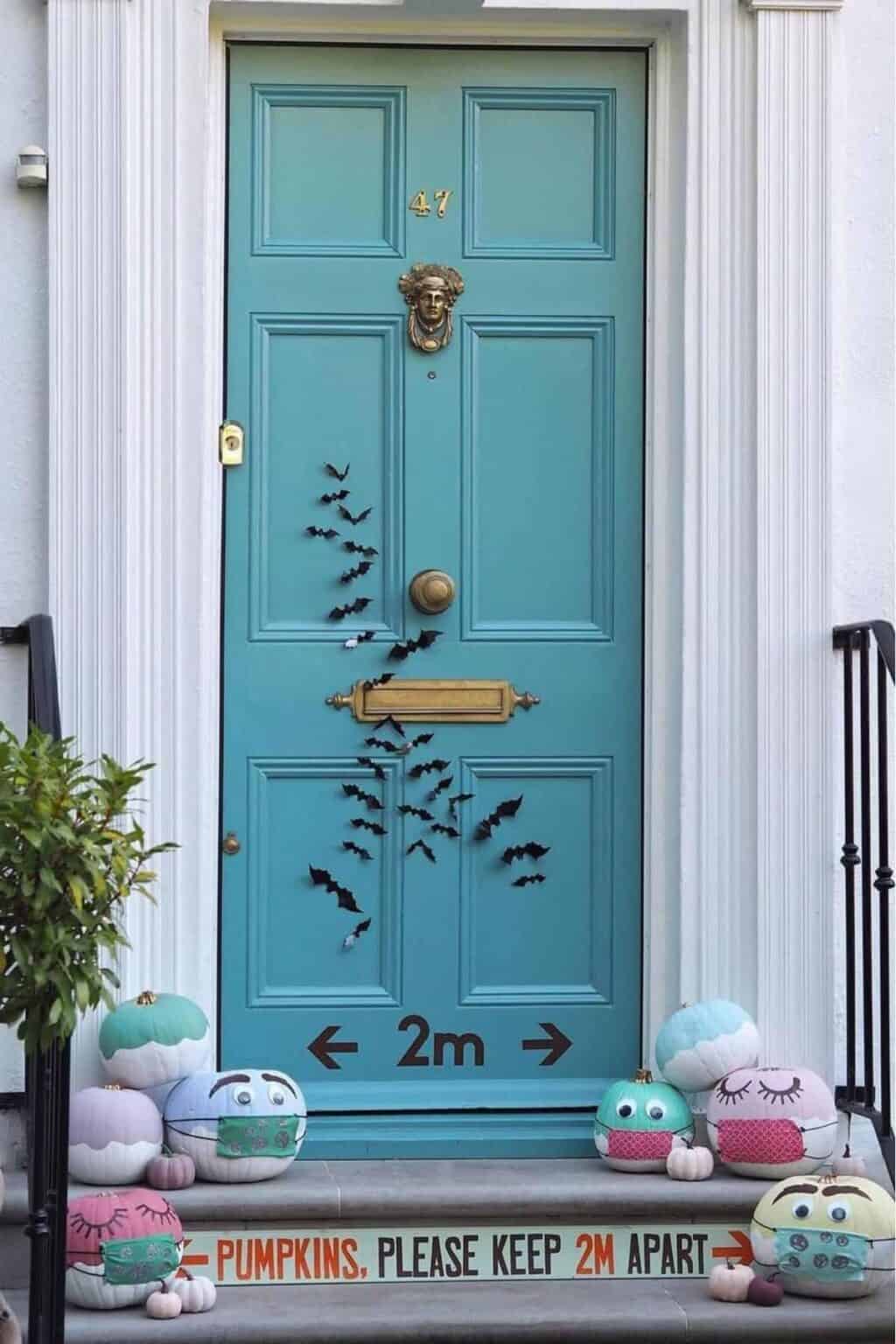 35 Frightfully Fun Halloween Door Decorations that Impress