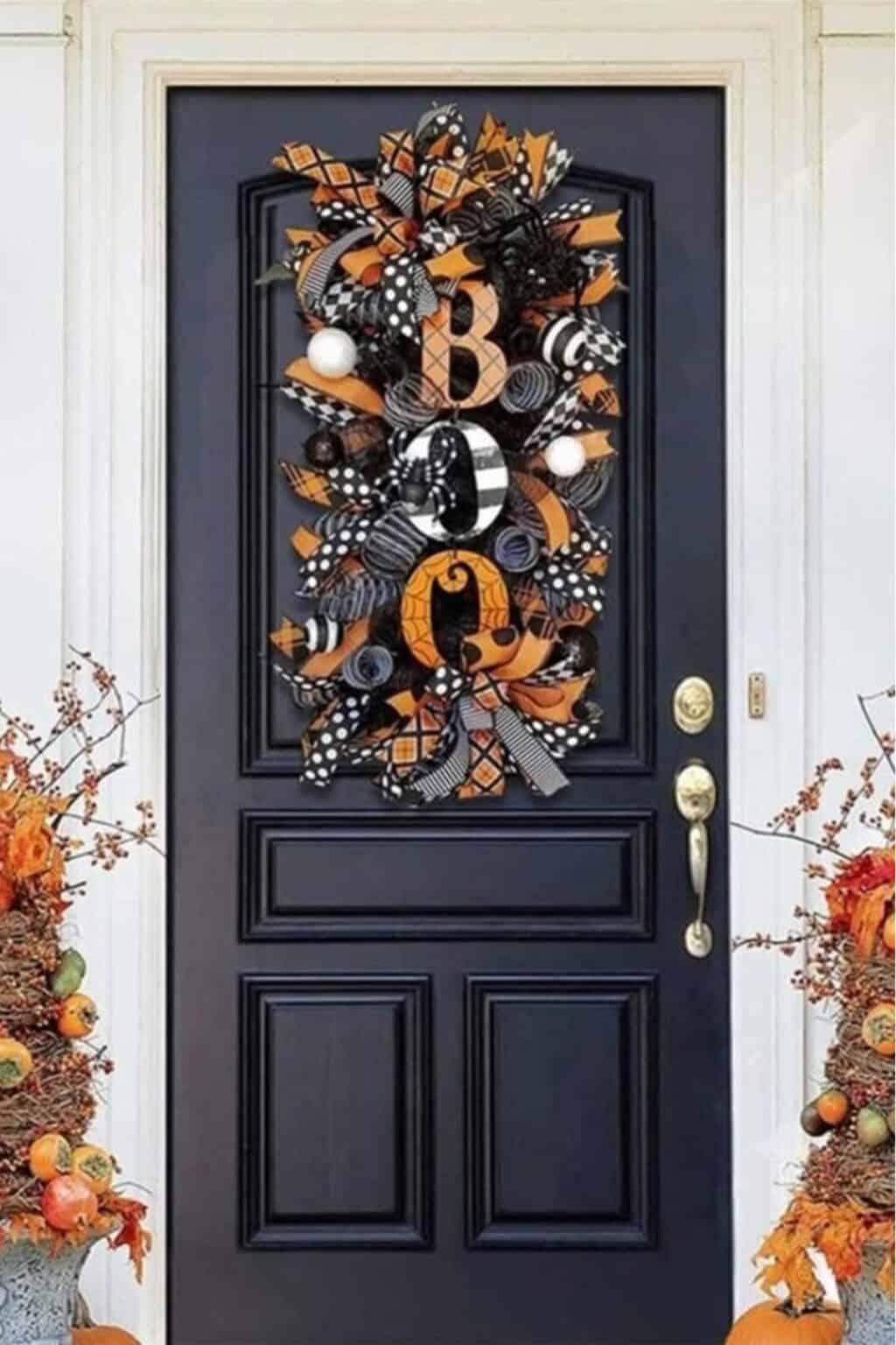 35 Frightfully Fun Halloween Door Decorations that Impress