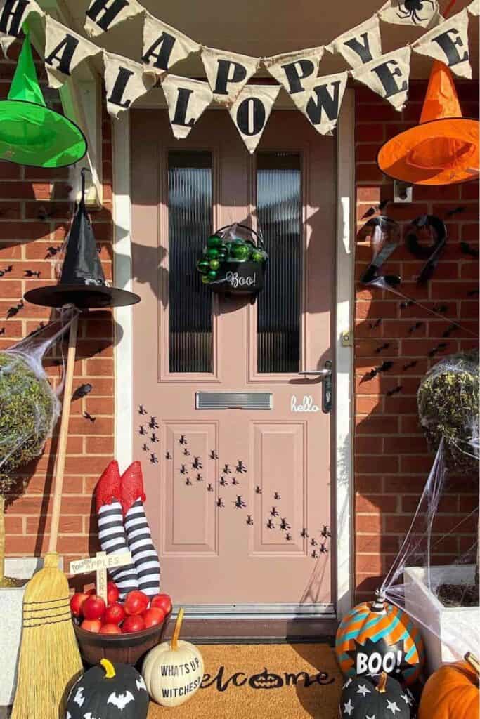 35 Frightfully Fun Halloween Door Decorations that Impress