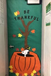 40 Thanksgiving Classroom Door Decoration Ideas Kids Can Help Create
