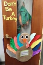 40 Thanksgiving Classroom Door Decoration Ideas Kids Can Help Create