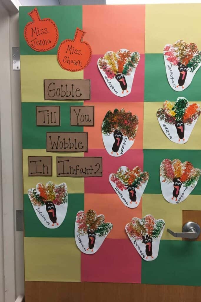 40 Thanksgiving Classroom Door Decoration Ideas Kids Can Help Create