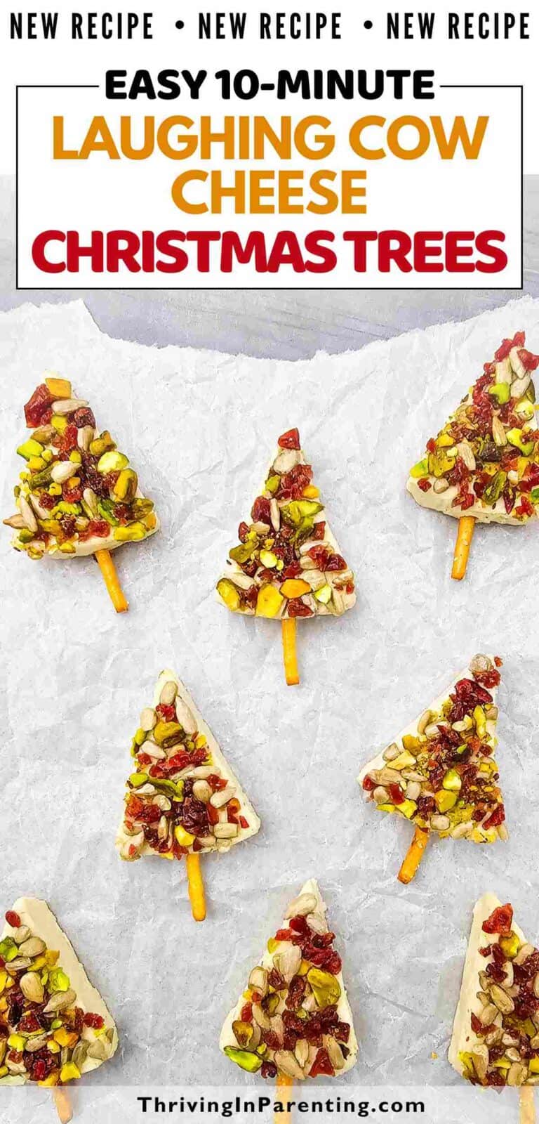 Easy and Fun Cheese Christmas Tree Appetizers for Party Tables