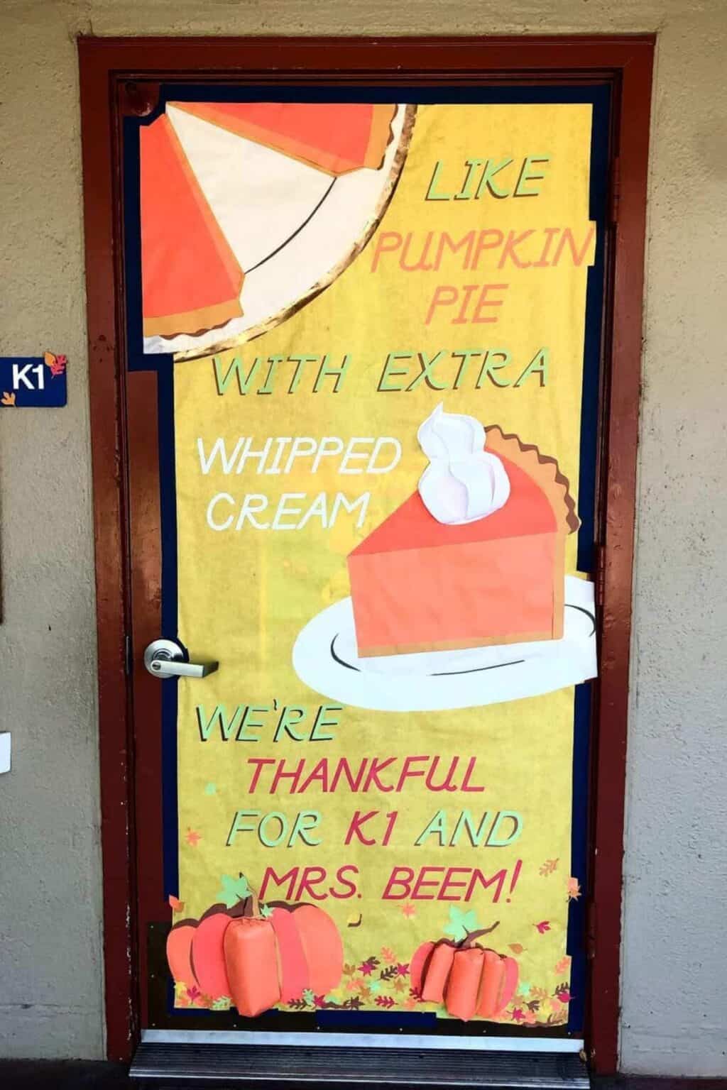 40 Thanksgiving Classroom Door Decoration Ideas Kids Can Help Create