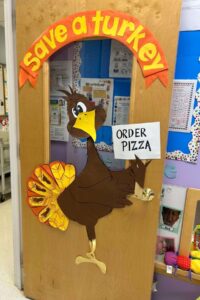 40 Thanksgiving Classroom Door Decoration Ideas Kids Can Help Create