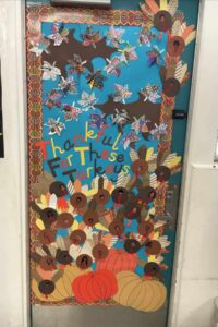40 Thanksgiving Classroom Door Decoration Ideas Kids Can Help Create