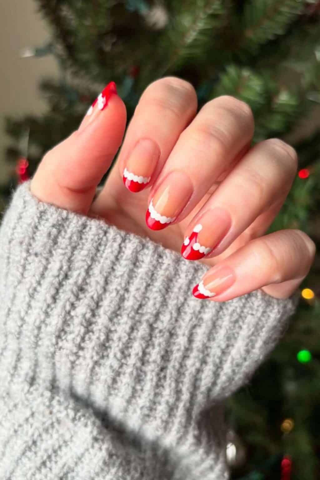 40 Jolly Santa Nail Designs That Bring Instant Holiday Cheer
