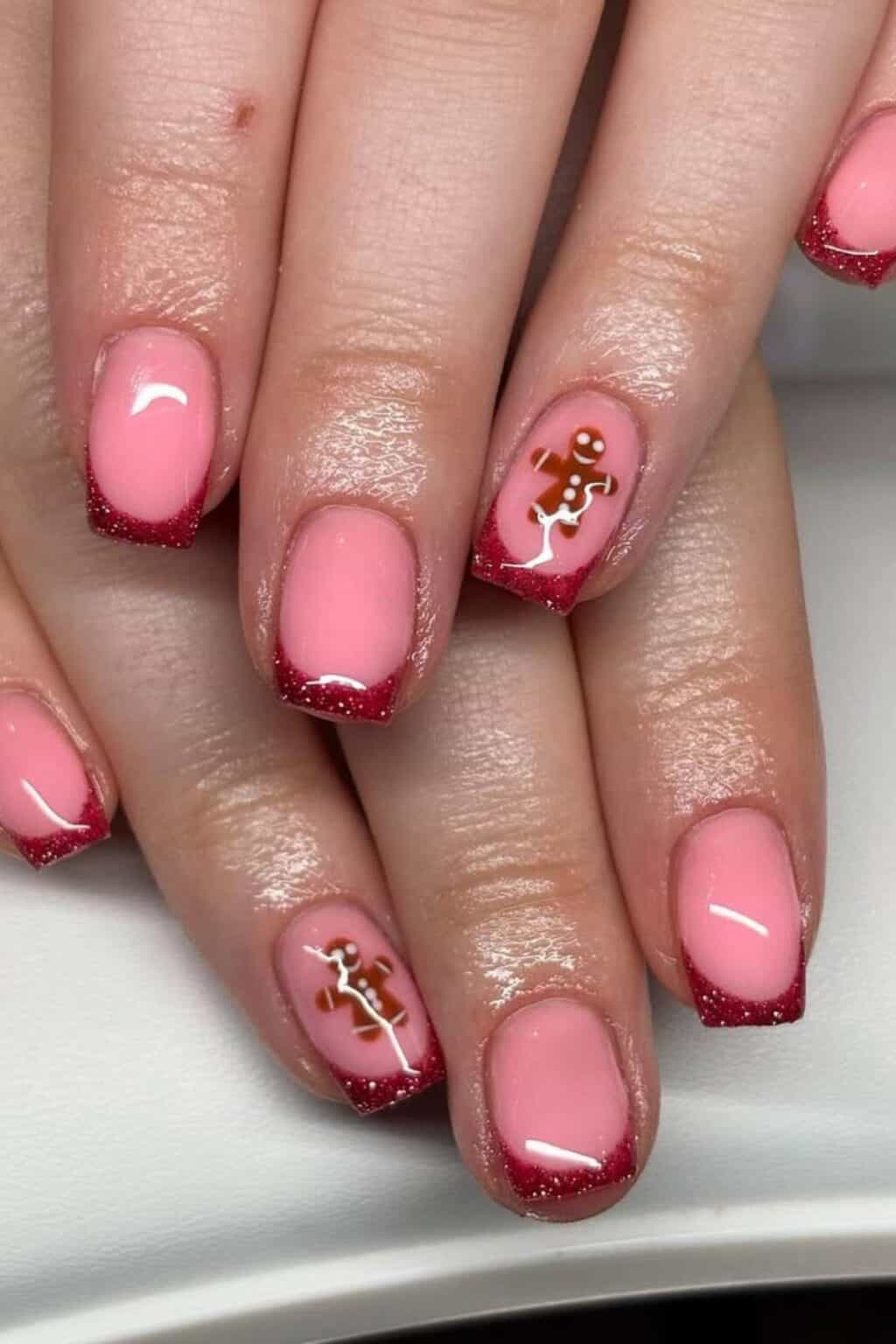 40 Gingerbread Nails So Cute They Might Make You Crave Cookies