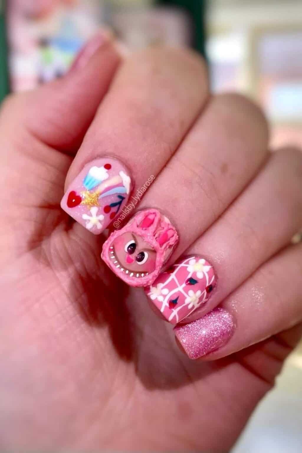 50 Cute Labubu Nail Ideas Fans Are Obsessed With Right Now