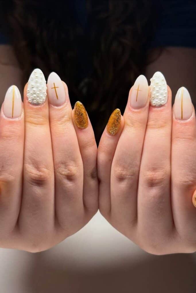 35 Elegant Christian Easter Nail Ideas for Resurrection Sunday