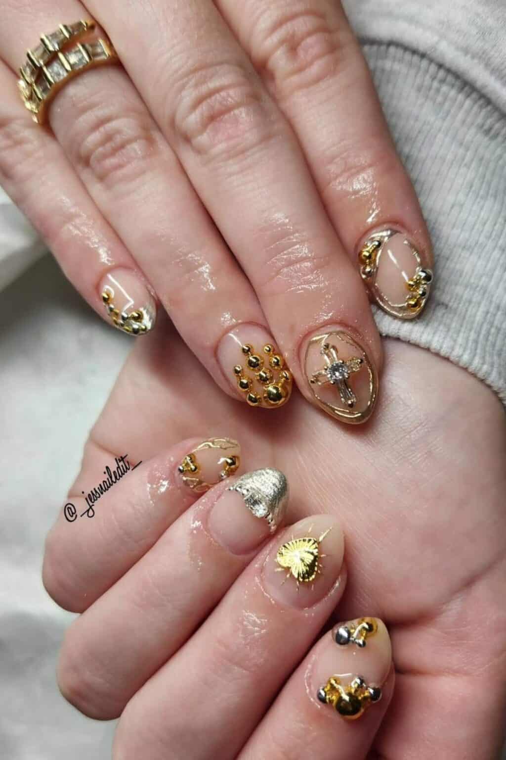 35 Elegant Christian Easter Nail Ideas for Resurrection Sunday