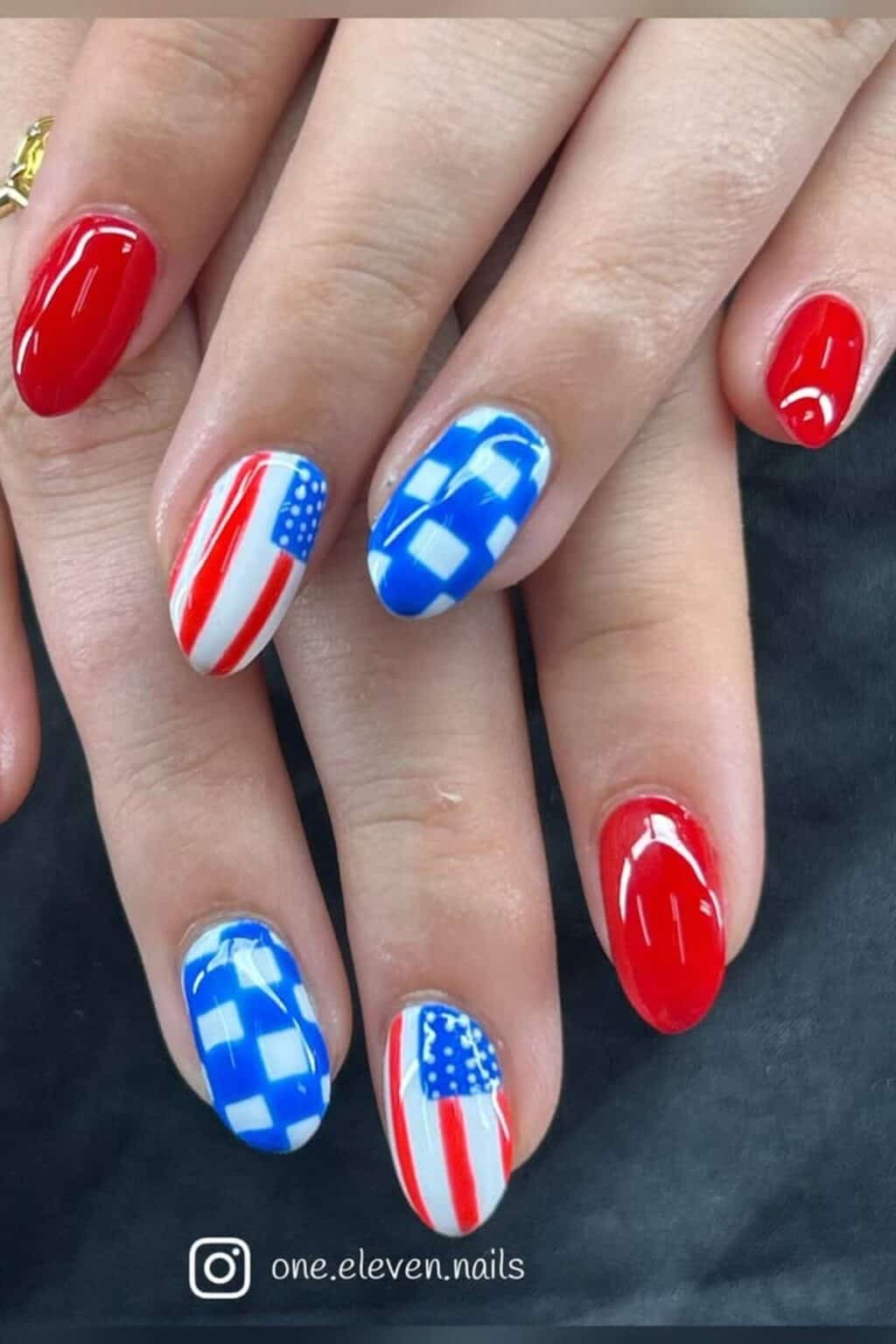 35 Memorial Day nails that add just enough patriotic detail