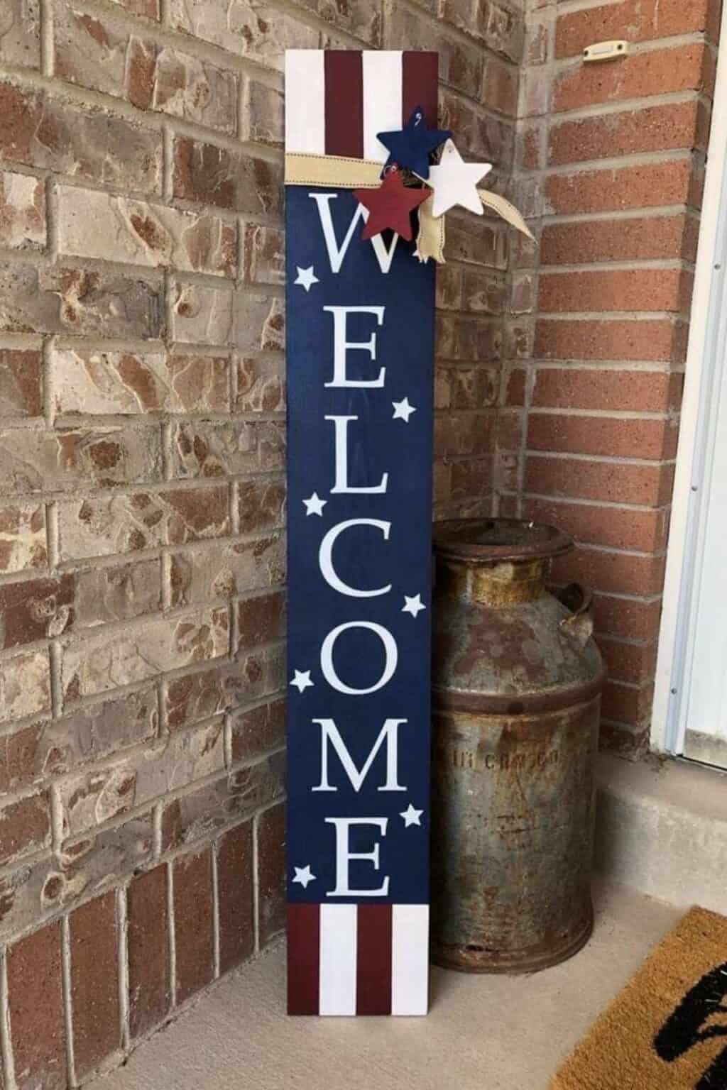 30 All-American Patriotic Front Porch Decor Inspiration